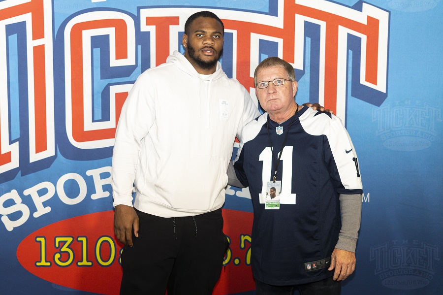 Ticketstock: Micah Parsons Meet & Greet Photos