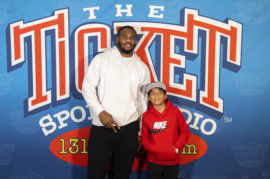 Ticketstock: Micah Parsons Meet & Greet Photos