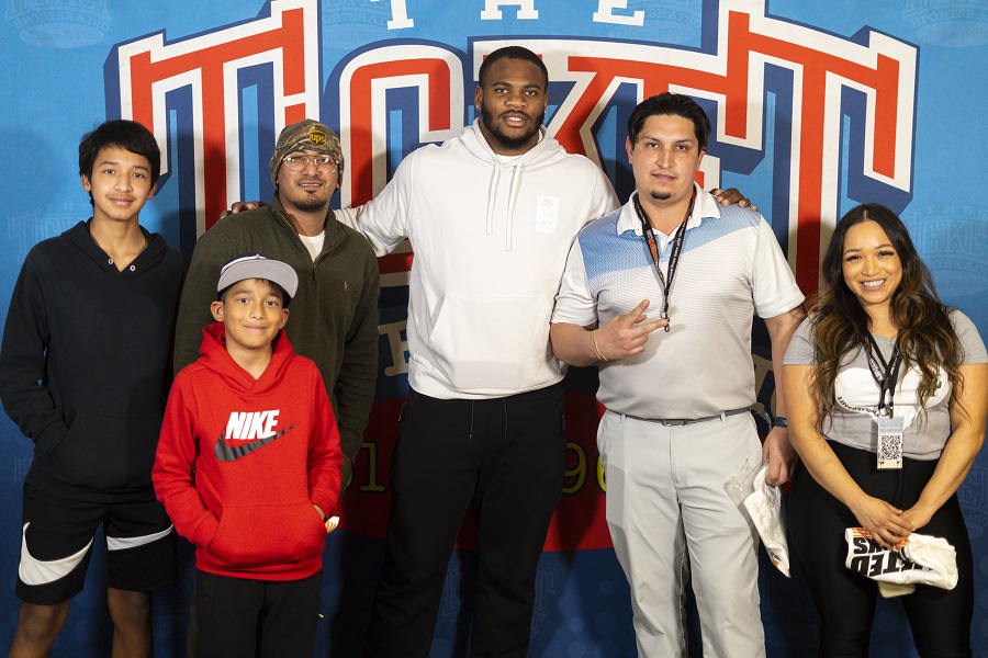 Ticketstock: Micah Parsons Meet & Greet Photos